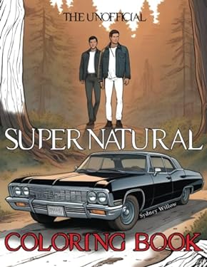 The Unofficial Supernatural Coloring Book: Large Print Adult Coloring ...