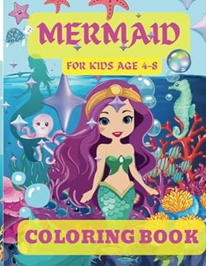 Whimsical Waters: A Mermaid Coloring Adventure: Underwater Wonders and ...
