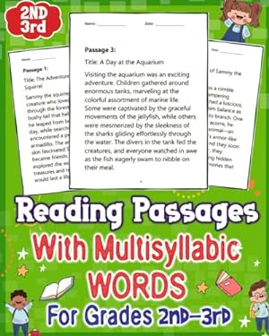 reading passages with multisyllabic words for Grades 2nd - 3rd: Enhance ...