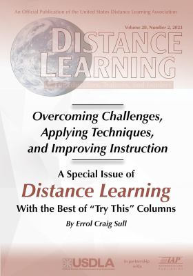 Special Issue of Distance Learning Volume 20 Number 2 2023: Overcoming ...
