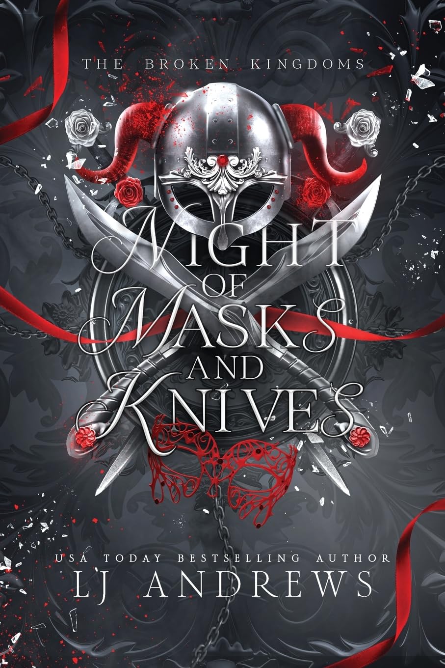 Night of Masks and Knives: A romantic fairy tale fantasy (The Broken Kingdoms) book: 9798985641318