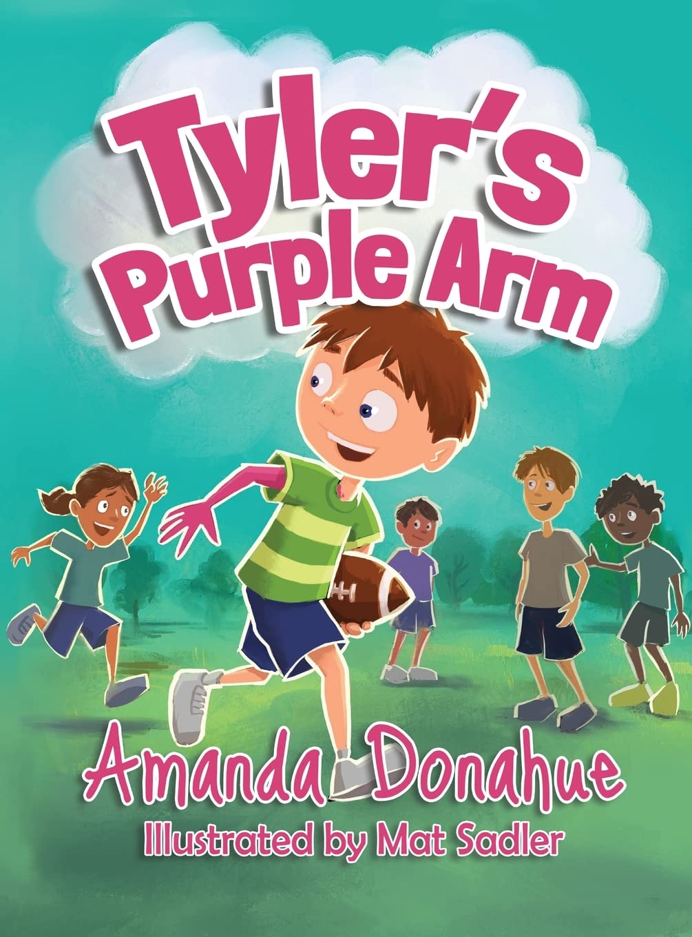 Tyler's Purple Arm book by Amanda Donahue: 9798985764925