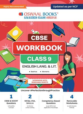 Oswaal CBSE Workbook for Class 9 English Language and Literature ...