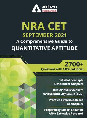 A Comprehensive Guide to Quantitative Aptitude for NRA CET Exam book ...