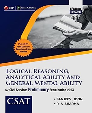 CSAT Paper II: Logical Reasoning, Analytical Ability & General Mental Ability 6ed book ...