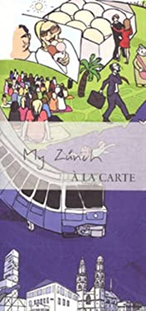 Mon Zurich À La Carte : Carte De La Ville, Guide Et Œuvre D'Art À La C ...
